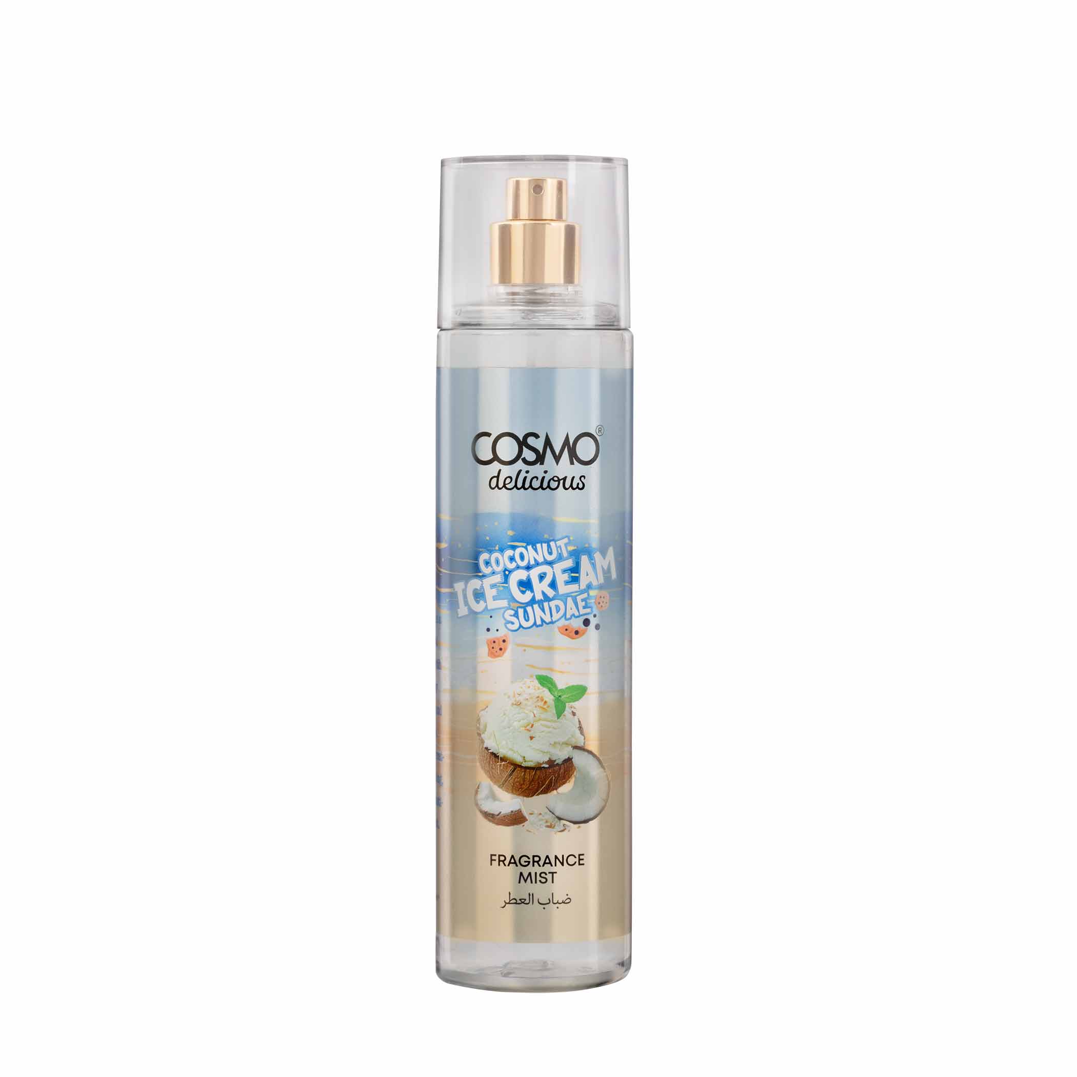 Delicious Coconut Ice Cream Sundae Fragrance Body Mist