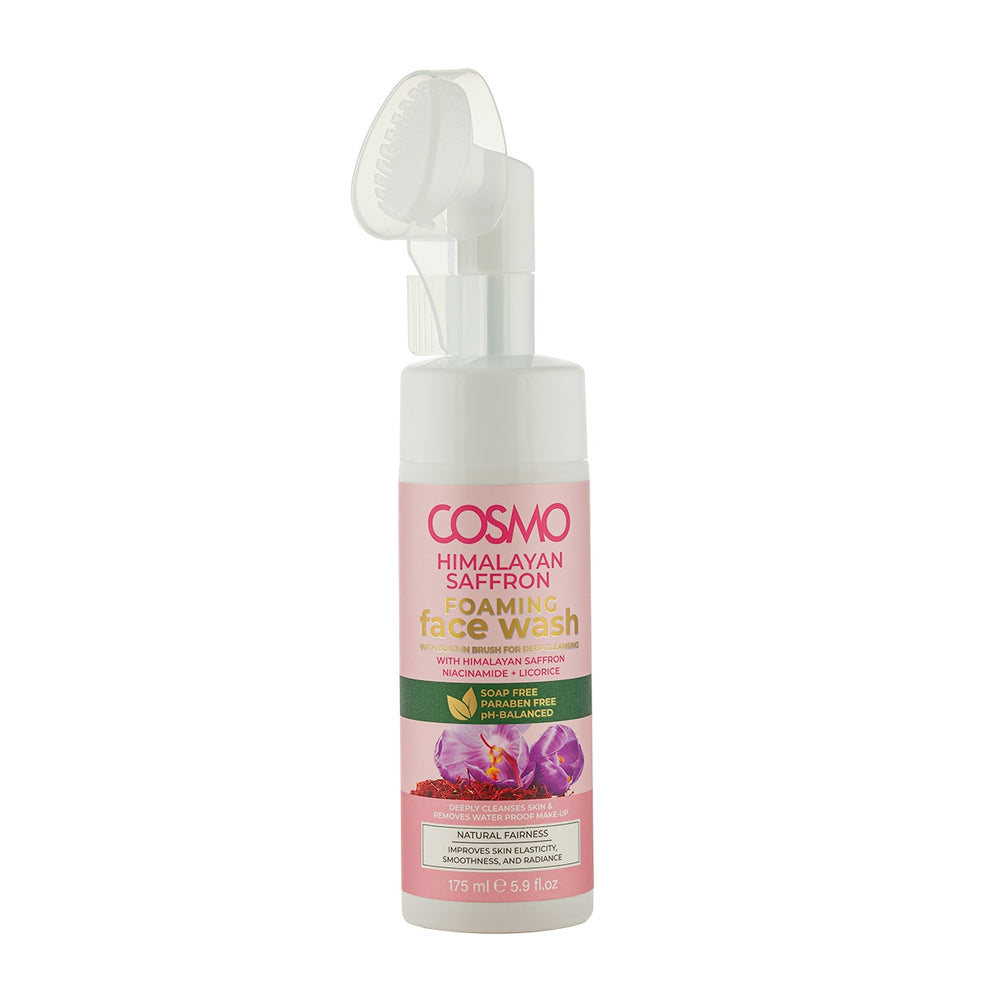 HIMALAYAN SAFFRON FOAMING FACE WASH - 175ML – Cosmo Cosmetics India