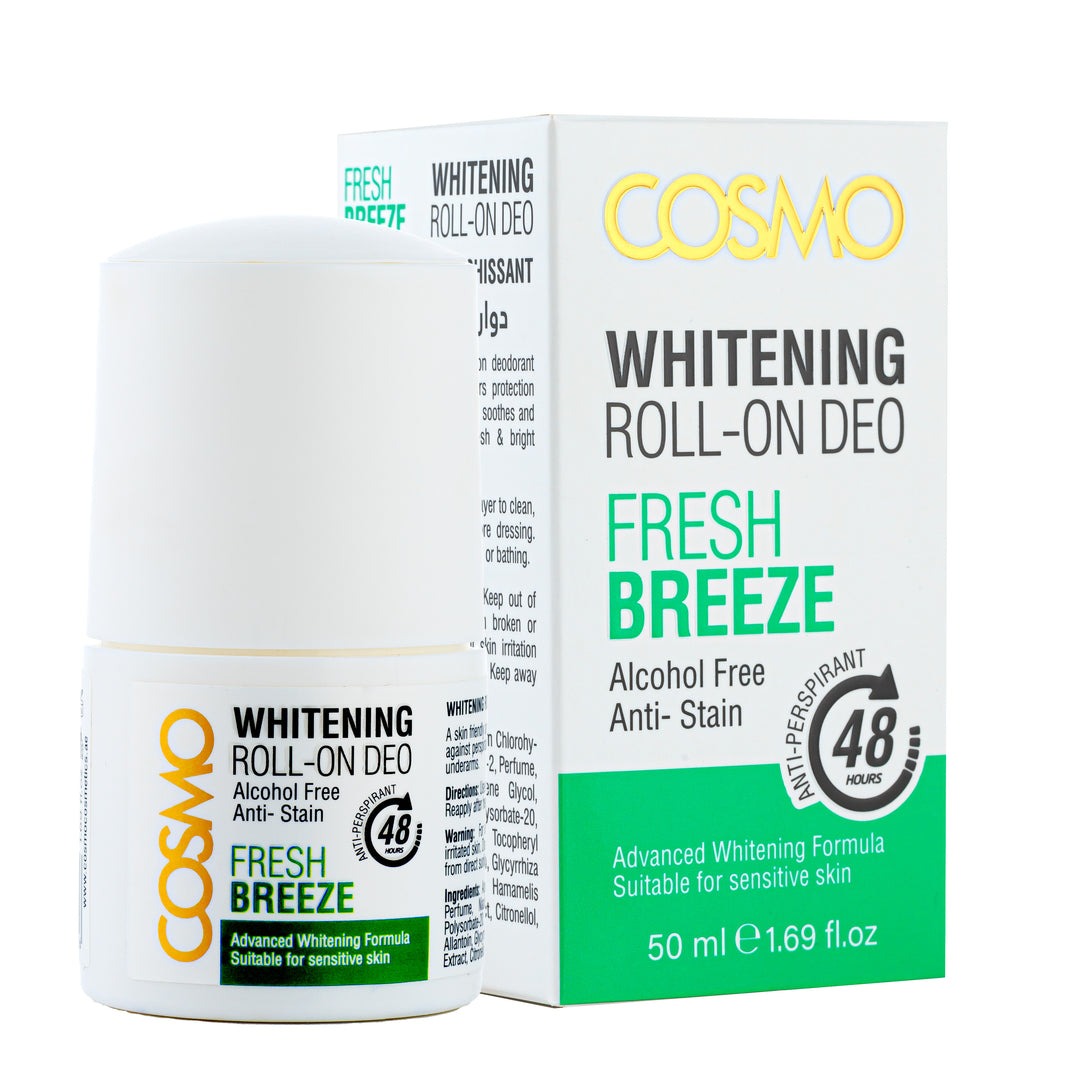 WHITENING ROLL ON DEO FRESH BREEZE 50ML (COSMO SERIES)