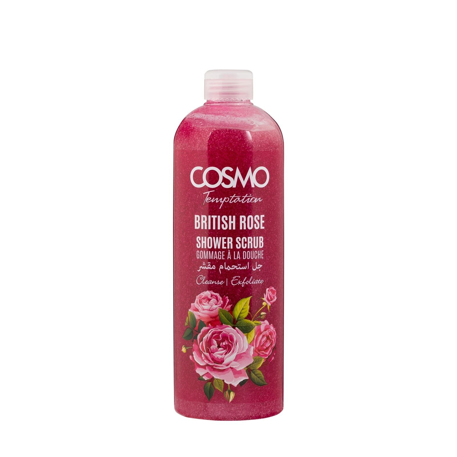 TEMPTATION BRITISH ROSE SHOWER SCRUB